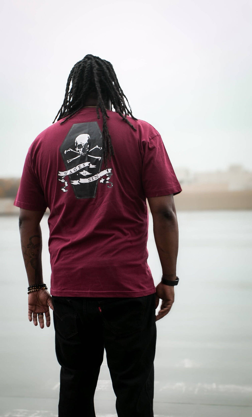 Wages of Sin Graphic Summer Tshirt